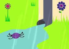 Ria Rabbit Nursery Rhymes & Songs | Itsy Bitsy Spider