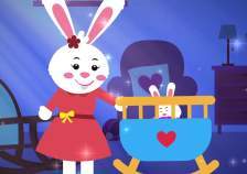 Ria Rabbit Nursery Rhymes & Songs | Rock-A-Bye Baby