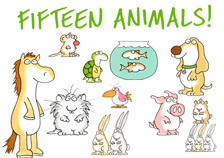 Sandra Boynton Read Alongs | Fifteen Animals!