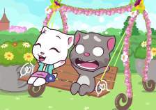 Talking Tom and Friends Minis | Sneezing Tom and the Flower Festival
