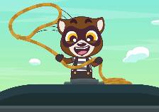 Talking Tom Heroes | Robber on the Train!